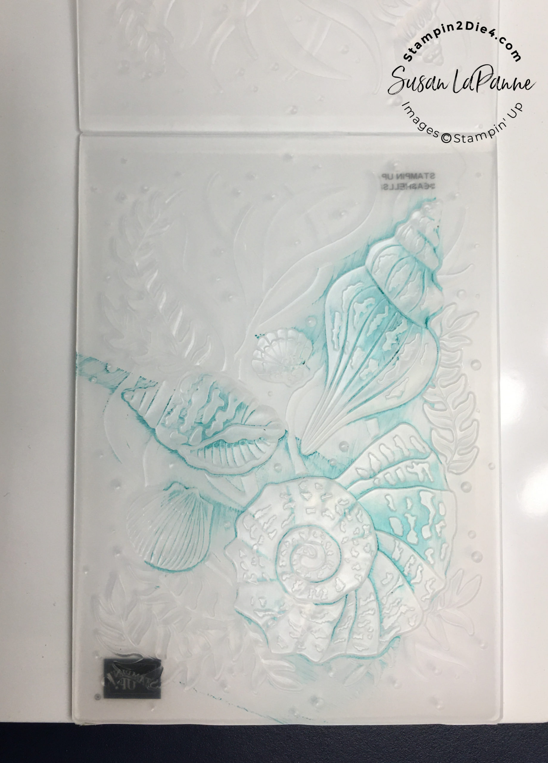 What is better for a seashell motif than watercolor painting ...